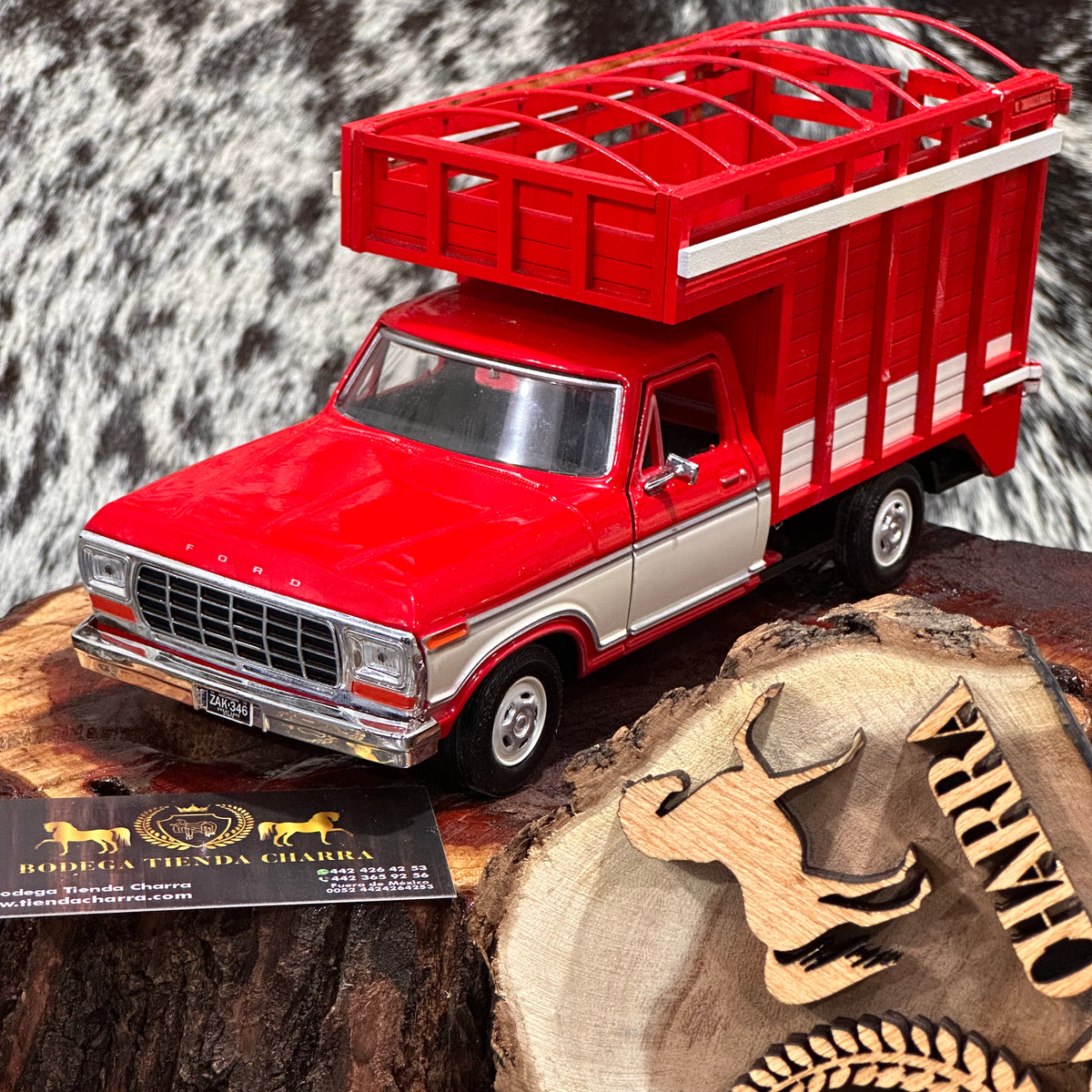 Camioneta de redilas artesanal ROJA – Tiendacharra.com - Bodega Tienda ...