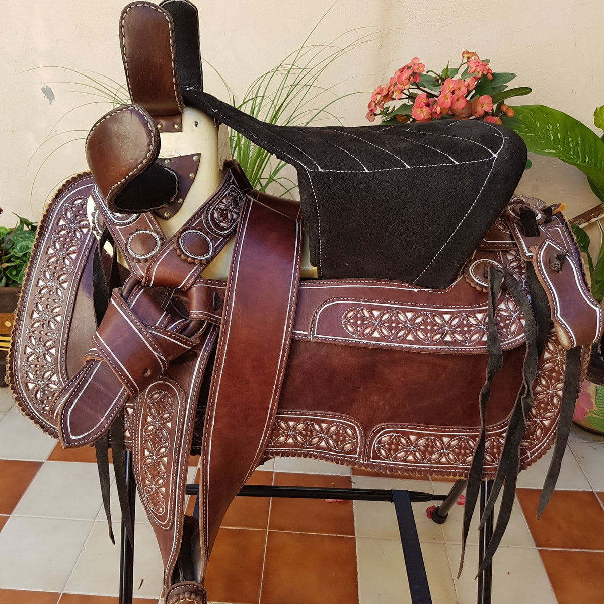 Albarda charra, modelo esferas – Tiendacharra.com - Bodega Tienda Charra