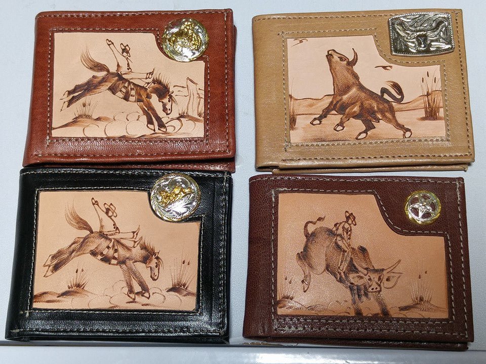 Charra pyro-engraved wallet – Tiendacharra.com - Bodega Tienda Charra