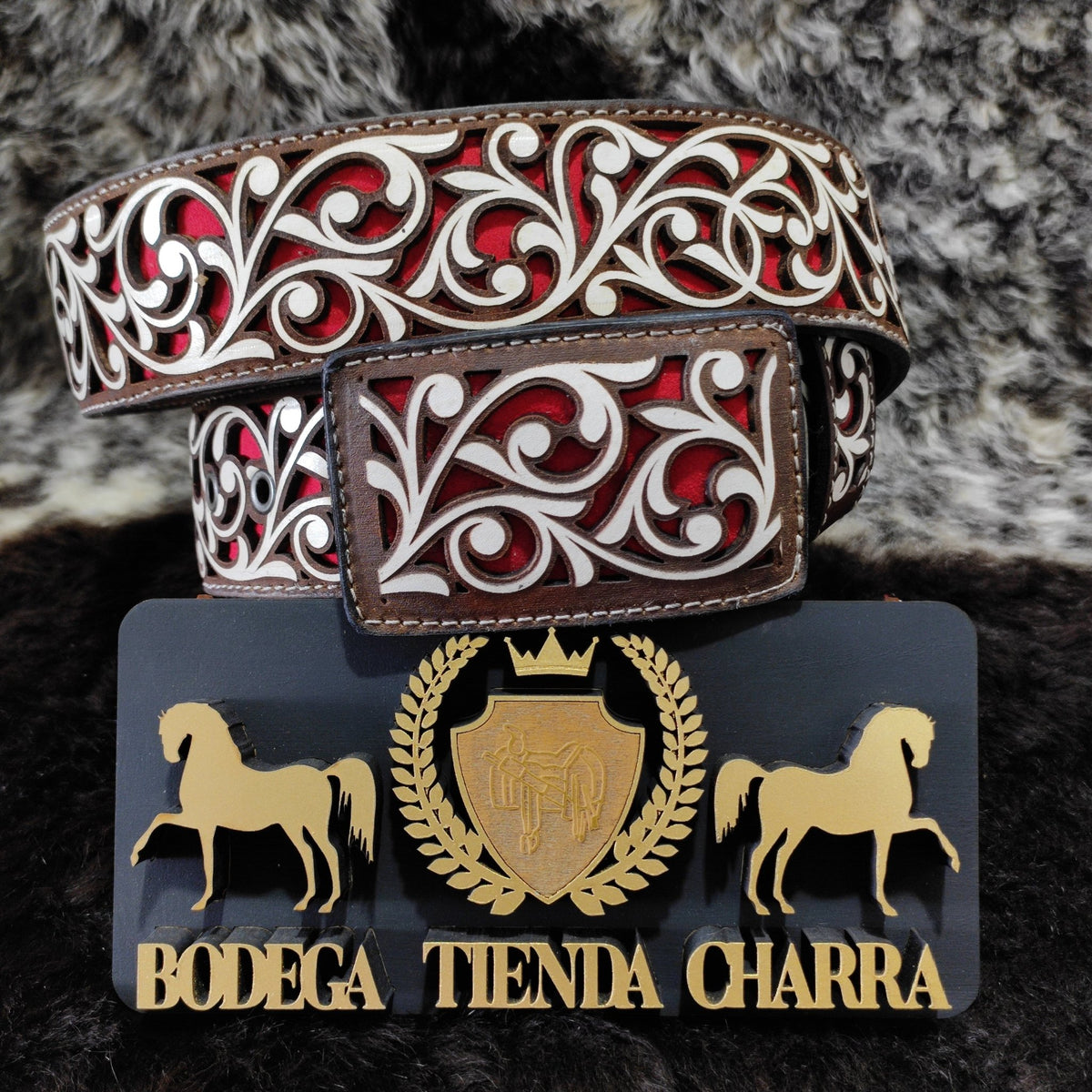 Laser belt model CL67PV – Tiendacharra.com - Bodega Tienda Charra